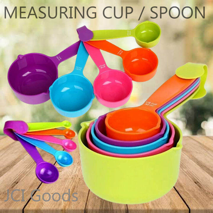 5PCS MEASURING CUP / SPOON (Kitchen and Baking Tools) | Lazada PH