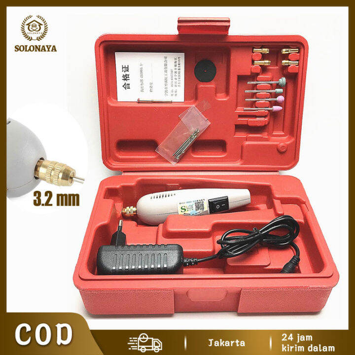 Mini Die Grinder / Gerinda Bor Tuner 3.2mm /10W Mini Drill / Mini Bor ...