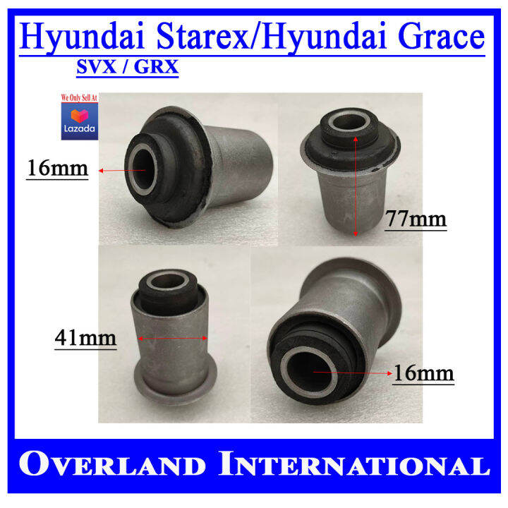 LOWER ARM BUSHING (Sold By Piece) Hyundai Starex / Hyundai Grace 54522 ...