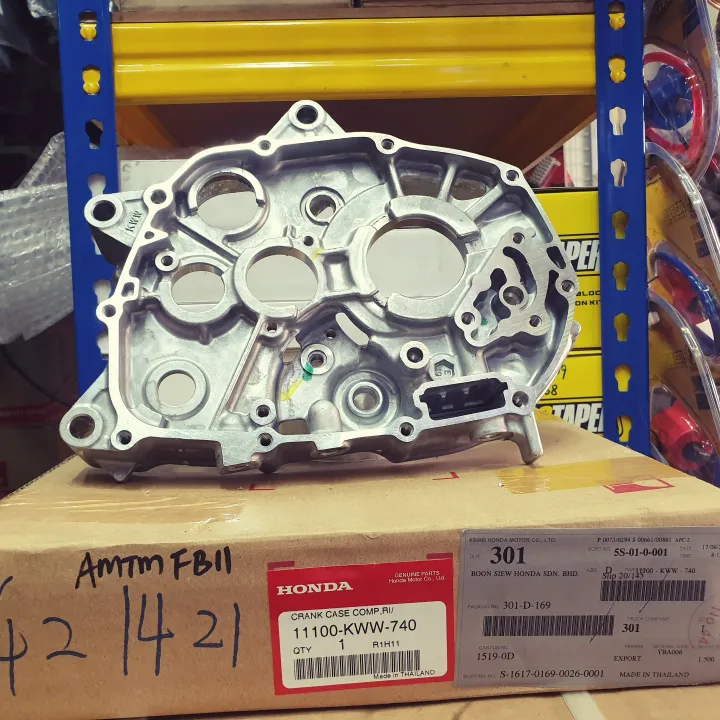 HONDA DASH110 EX5 DREAM 110 FI WAVE110 ALPHA W110 W110 CX CRANKCASE ...
