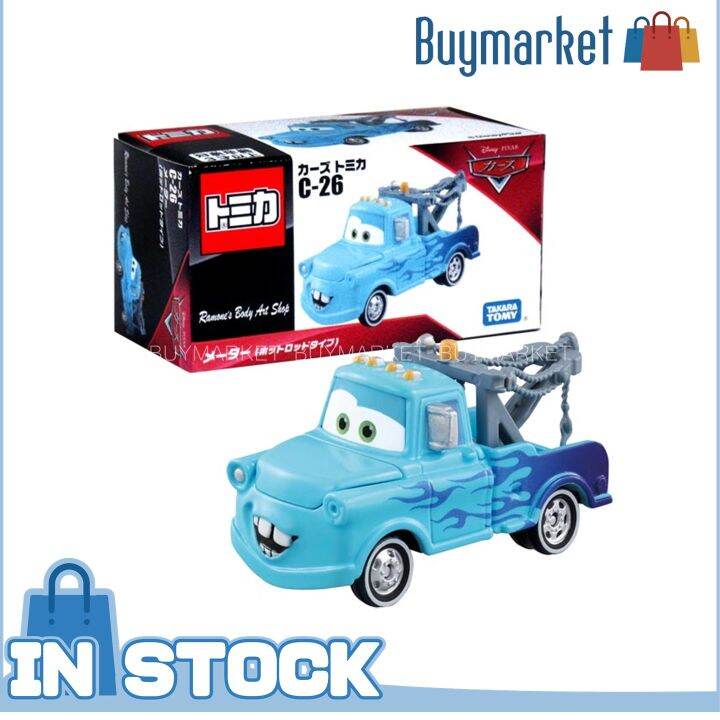 [ของแท้] Tomica Takara Tomy Dis Ney Mini PIXAR CARS C-26 Mater Lamone ...