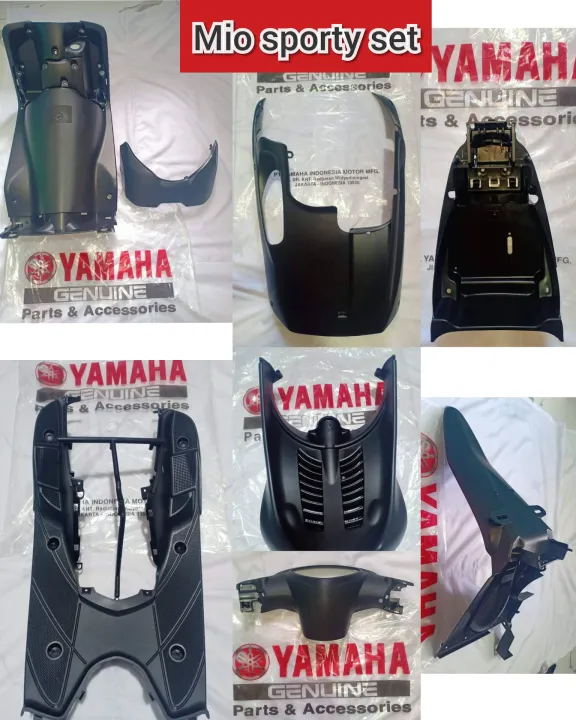 MIO SPORTY SET OF FOOTBOARD ARARO BANGKA BATOK DIBDIB W/BULSA REAR ...