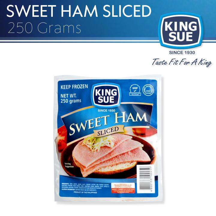 King Sue Sweet Ham, sliced 250 grams | Lazada PH