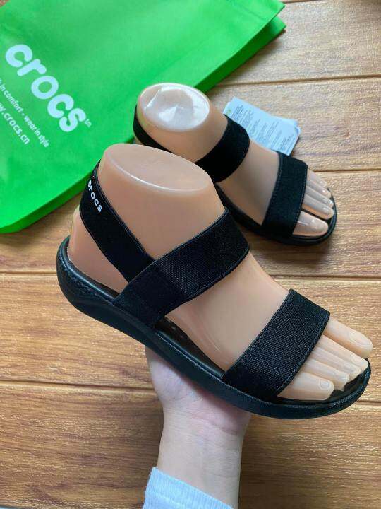 Crocs Lite Ride Sandals with freebies | Lazada PH