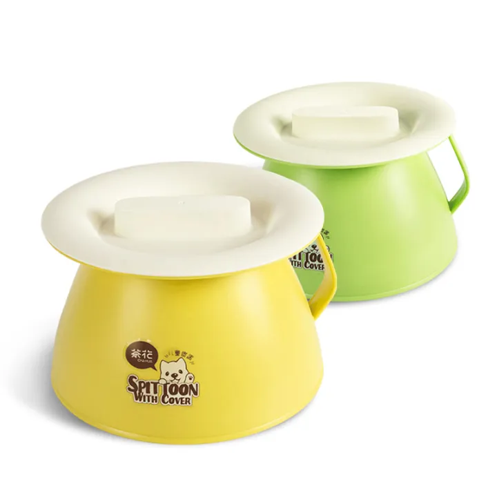 Tea plastic spittoon children's toilet bowl home boys and girls urine ...