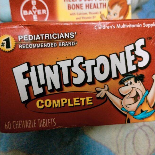 FLINSTONES COMPLETE 60 chewables tablets multi-vitamins for children ...