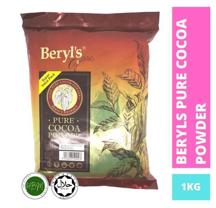 BERYLS PURE COCOA POWDER(SUPER VALUE PACK) 1KG | Lazada