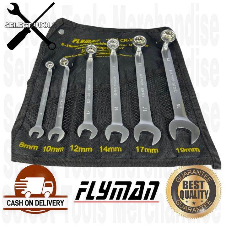 Flyman 6 Pcs. Combination Socket Set 8 - 19mm | Lazada PH