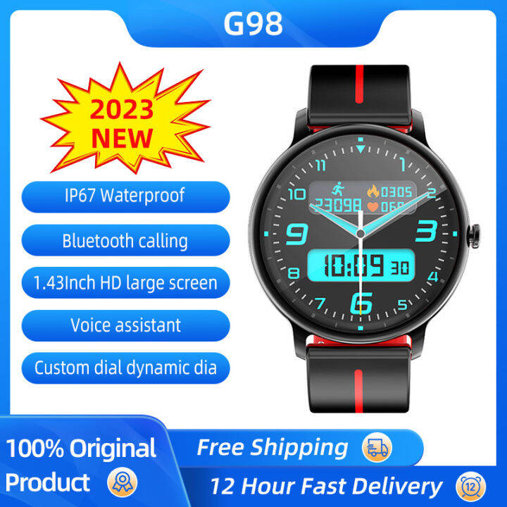 （New in March 2023） G98 Smart Watch 1.39-Inch Amoled Screen Smart Watch ...