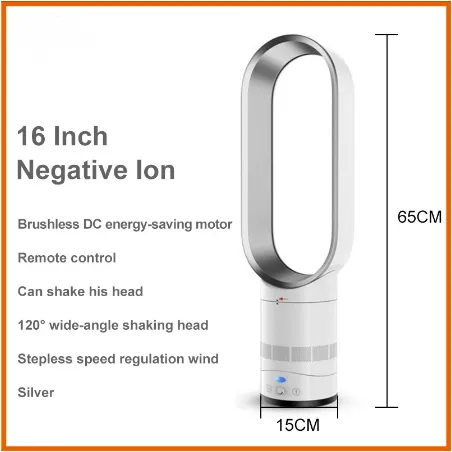 【Delivery within 3 days】Can remote control Bladeless Electric Fan Child ...