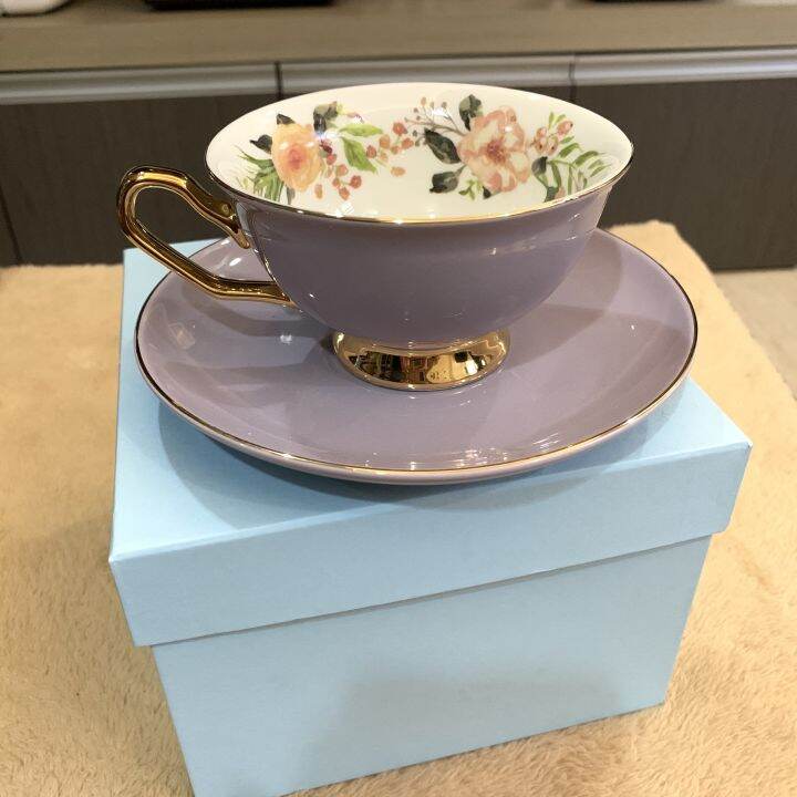 Ceramic Tea and Coffee Cup and Saucer Set (Gift Set) | Lazada PH
