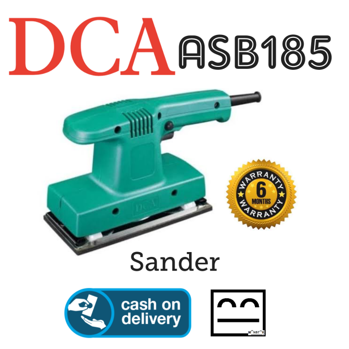 DCA Orbital Sander ASB185 | Lazada PH