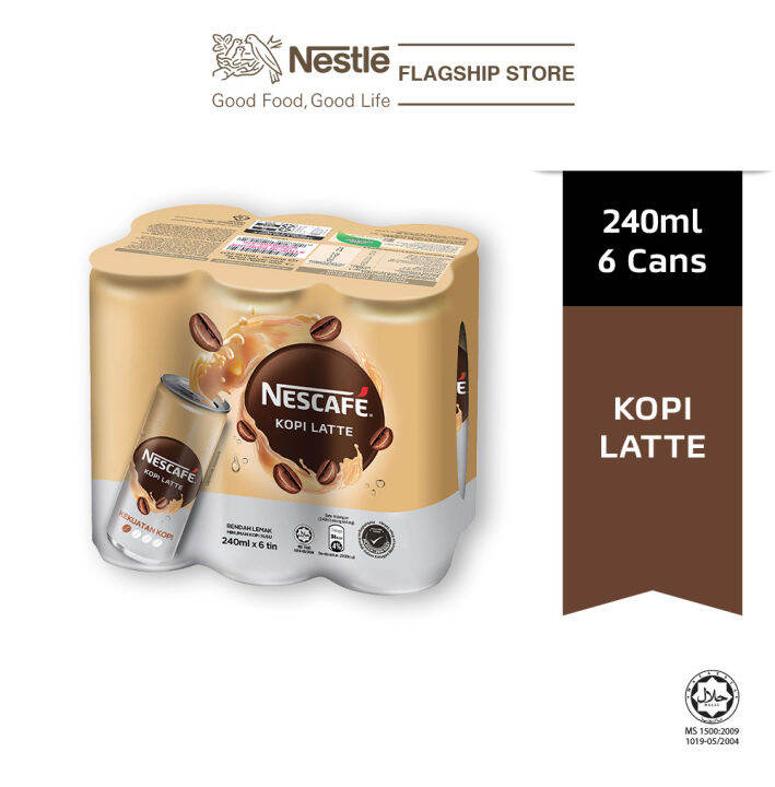 NESCAFE Latte RTD 6x 240ml Cluster | Lazada