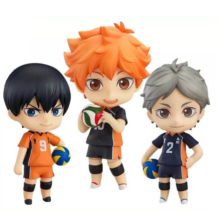 Haikyuu!! Tobio Kageyama Sugawara Koushi Anime Figure Q Version Pvc Toy ...