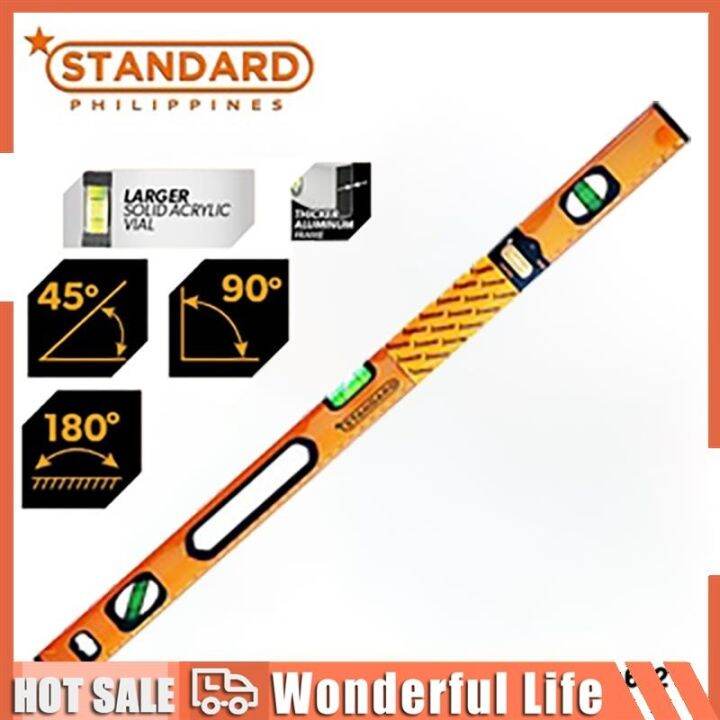 Standard 3 in 1 Magnetic Mini Spirit Level Bar with Magnet Ruler ...