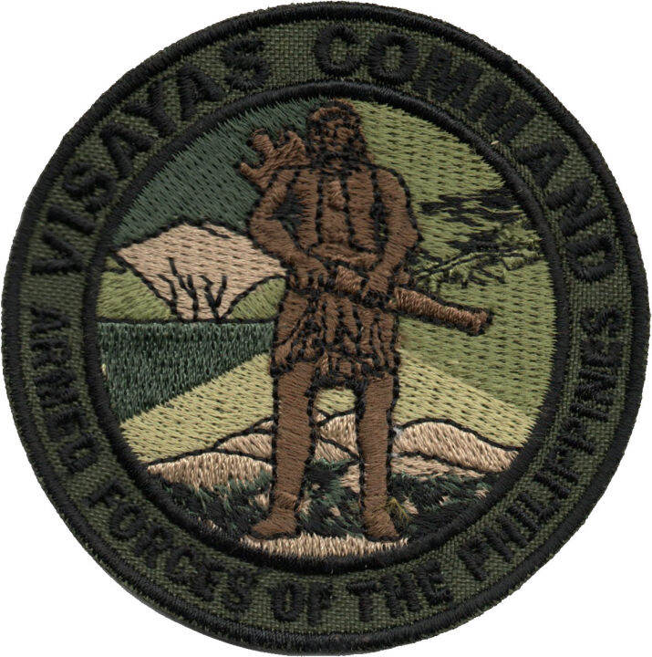 VISAYAS COMMAND (VISCOMM) PATCH WITH VELCRO, 53rd engineers patch w ...