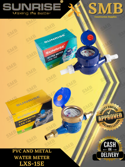 Sunrise Heavy duty Water sub meter PVC and Metal SMB | Lazada PH