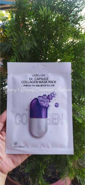 Lebelage Dr.Capsule Collagen mask pack | Lazada.co.th
