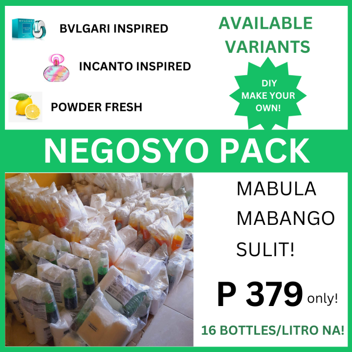 NEGOSYO PACK! DIY Handsoap Liquid Make 16 Bottles/16 Liters | Lazada PH