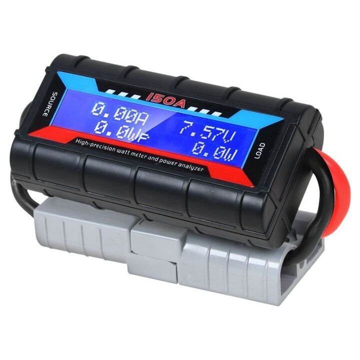 1 Piece 150A LCD Digital Amp Watt Meter Power Analyser Black Plastic ...