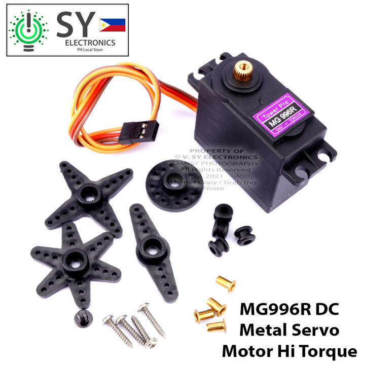 Original TowerPro MG996R 100% Metal Digital High Torque DC Servo Motor ...