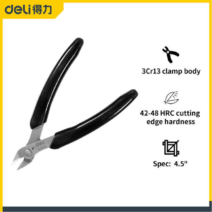 Deli Electric Cutting Pliers/Tang Potong Kawat Tang Mini 4.5 inch ...