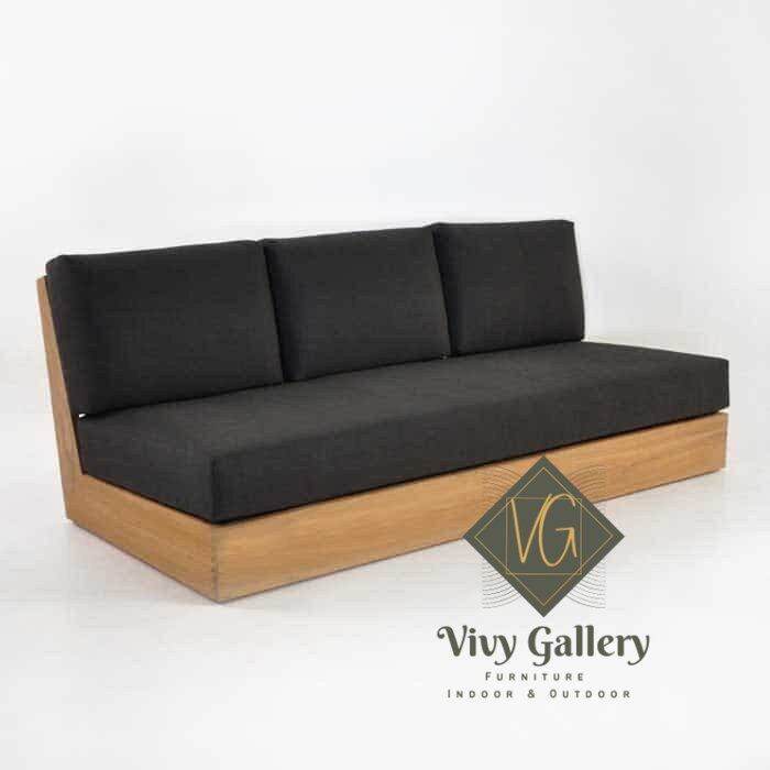 Sofa jati minimalis modern | Lazada Indonesia