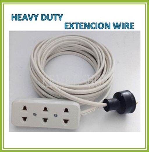 HEAVY DUTY EXTENCIEON WIRE(OMEGA #16 F.CORD,HEAVY DUTY PLUG,ROYU 3 GANG ...