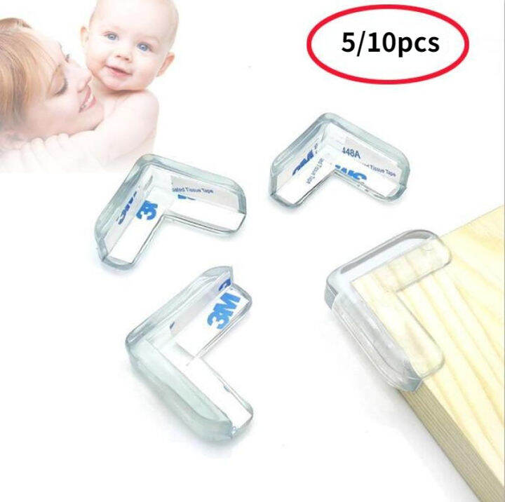 5/10pcs Child Baby Safety Silicone Table Corner Edge Guards Protector ...