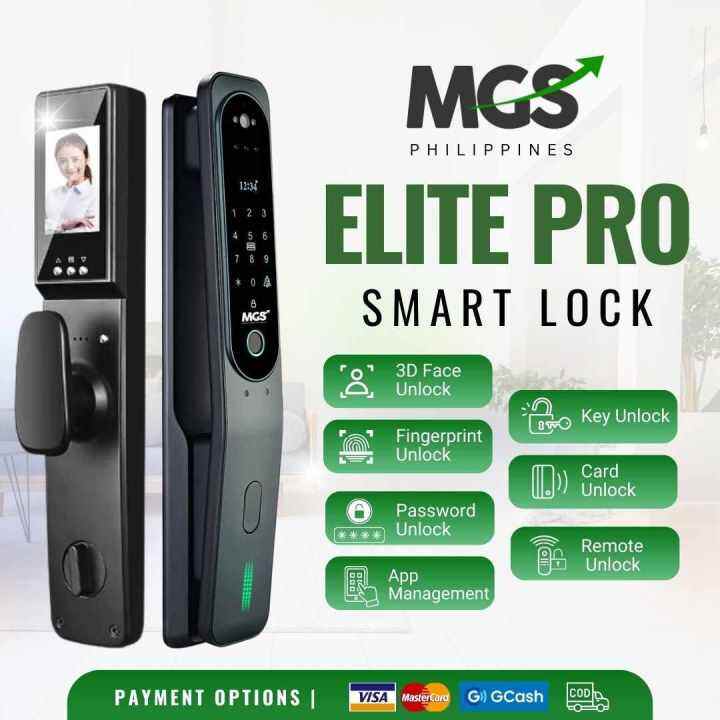 Elite Pro Smart Lock (20 in 1 Comprehensive Features) | Lazada PH