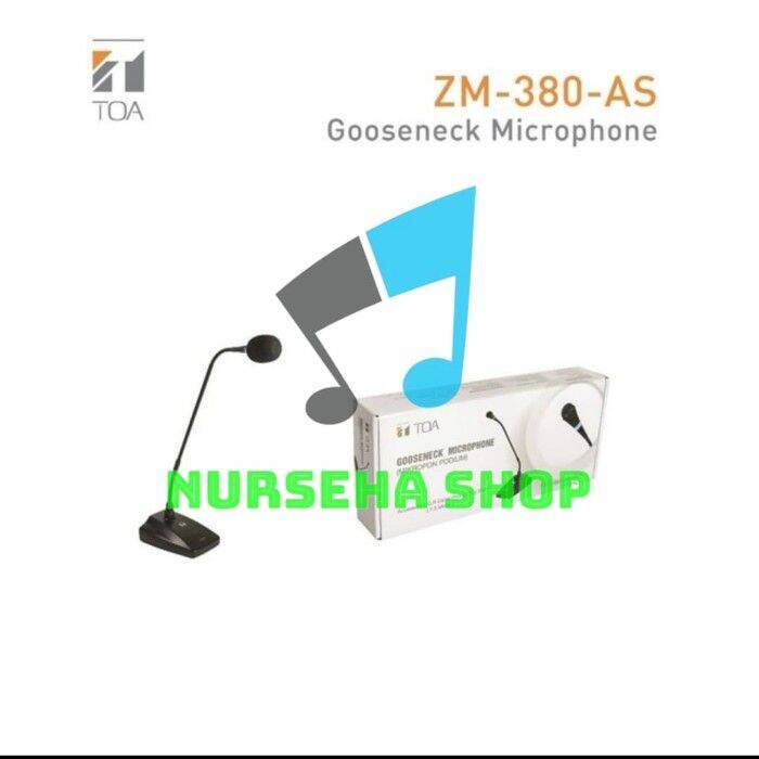 Mic meja TOA Zm 380 AS new | Lazada Indonesia