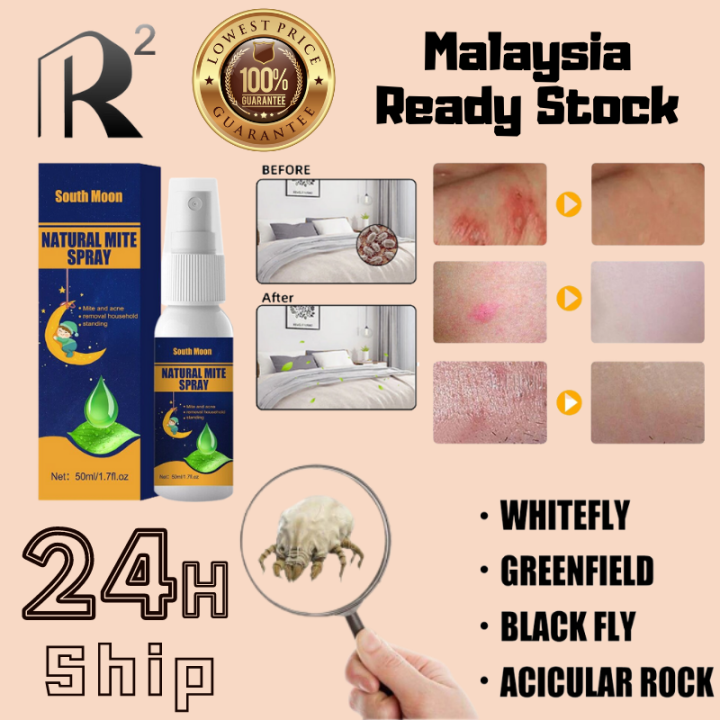 Anti mite spray 50ml, human body safety suit, gently remove bed worm ...