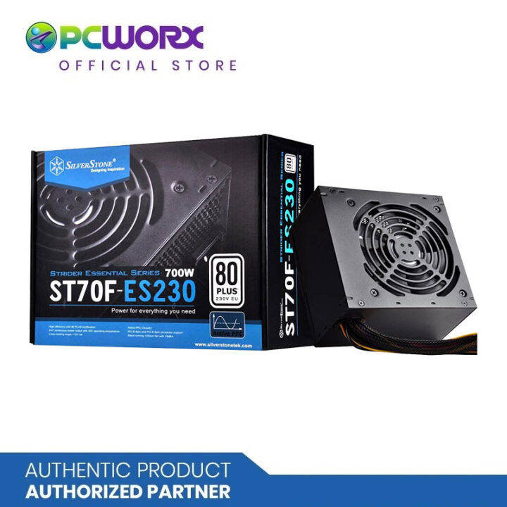 SilverStone SST-ST70F-ES230 Strider Essential 700W 80 APFC Non-Modular ...