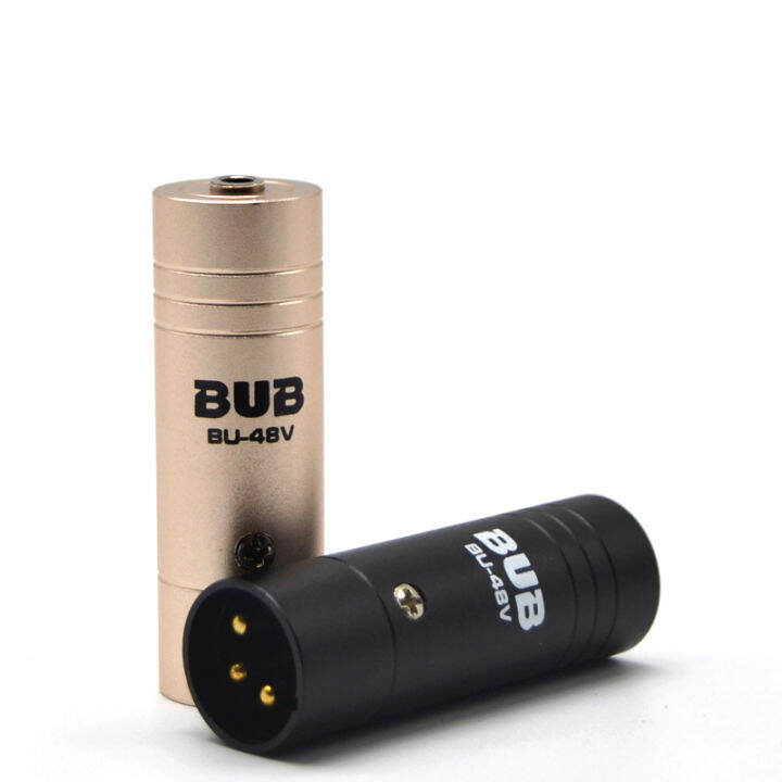 3.5mm to 48V Canon XLR balanced input conversion plug Camera interface ...