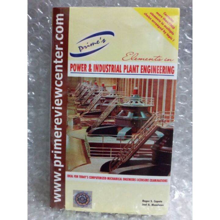 Prime's POWER & INDUSTRIAL PLANT ENGINEERING | Lazada PH