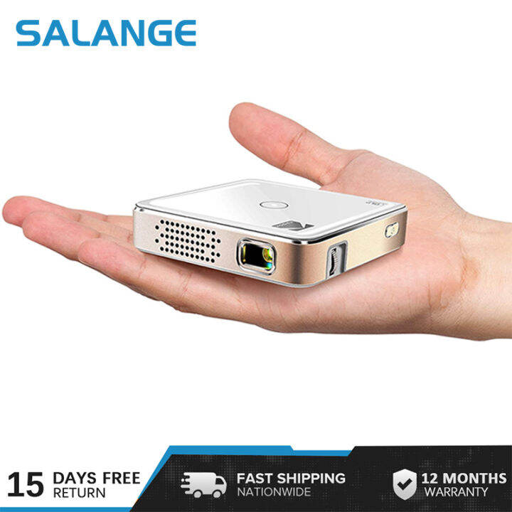Salange P30 Mini Beam Projector DLP Portable Home Theater 1080P 4K ...