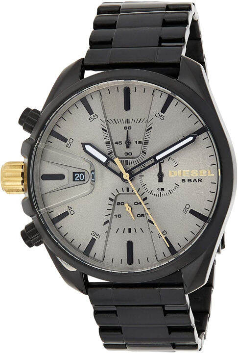 Diesel Men's MS9 Chrono - DZ4473 Black | Lazada PH