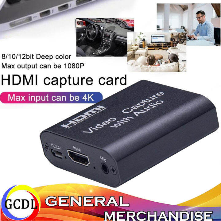 1080P 4K HDMI Video Capture Device HDMI To USB 2.0 Video Capture Card ...