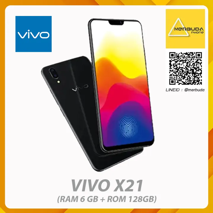 VIVO X21- (RAM 6GB + ROM 128GB) (เครื่องแท้ รับประกันศูนย์ มีสินค้าพร้อมส่ง) | Lazada.co.th