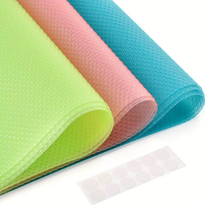 1/2/4/8/12pcs Washable Fridge Mats, Refrigerator Covers Pads ...