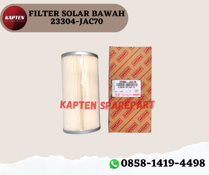 Elemen Set Fuel Filter/ Filter Solar Bawah Chamber 23304-JAC70 HOP ...