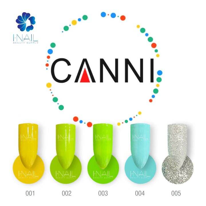 (รหัส 001-044)แคนนิ Canni สีเจลขนาด 7.3 มีอย.ทุกขวด | Lazada.co.th