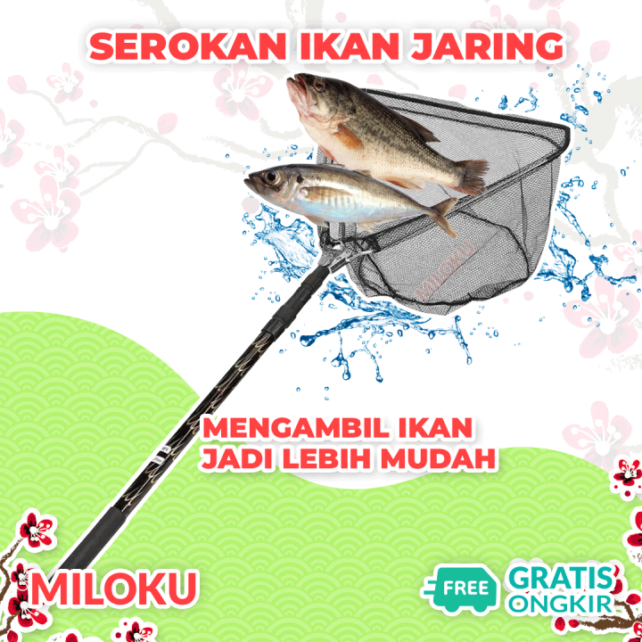 Miloku Serokan Seseran Lamit Jaring Pancing Ikan Udang Kepiting Lipat ...