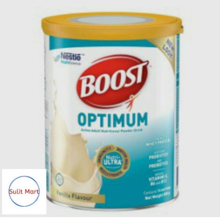 Nestle Boost Optimum Vanilla 800g Adult Nutritional Powder Milk Drink | Lazada PH