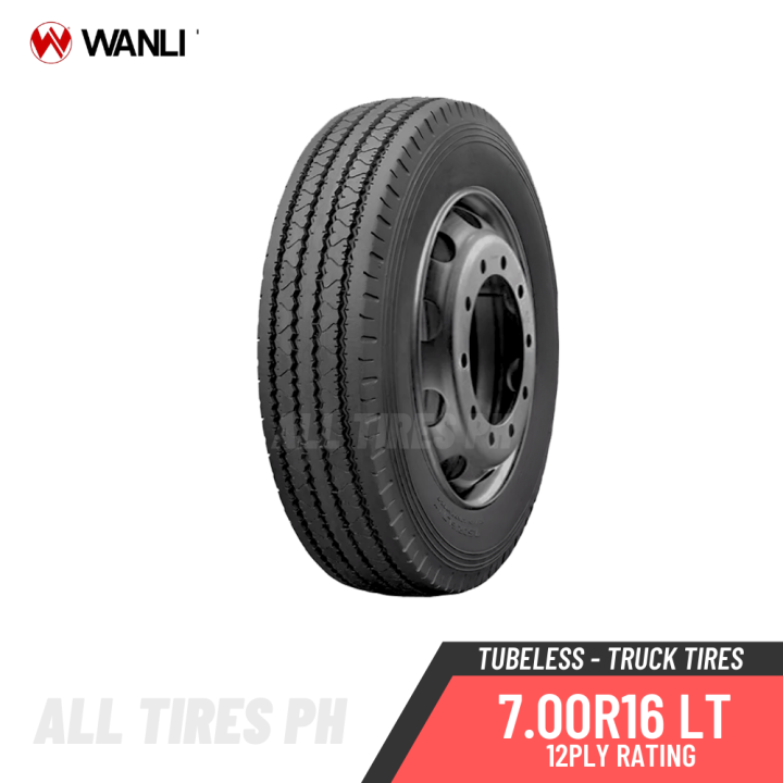 Truck Tires 7.00R16 12ply - TUBELESS Wanli Truck Tire TTS | Lazada PH