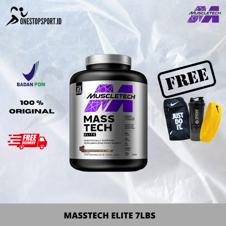 Muscletech Masstech 7lbs weight Gainer mass tech Gainer 7 lbs | Lazada ...