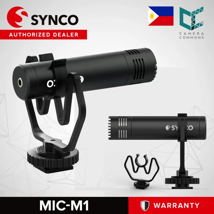 Synco Mic-M1 On-Camera Microphone Mic Professional Audio Equipment | Lazada PH
