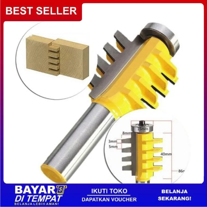Exclusive Produk router bit cone tenon mata router besar glue joint ...