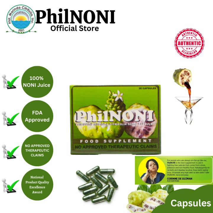 PhilNONI Capsule 500mg | Lazada PH