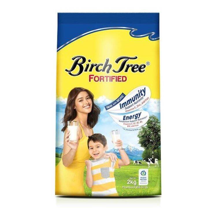 Birch Tree Fortified Milk With Inulin Fiber Plain 2kg | Lazada PH